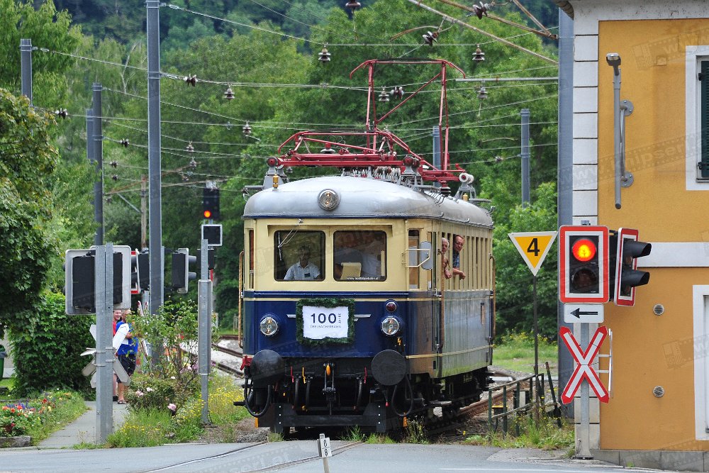 ÖBB 4042.01 ET11 Elektrotriebwagen NBiK Jubiläumsfest 100 Jahre Übelbacherbahn